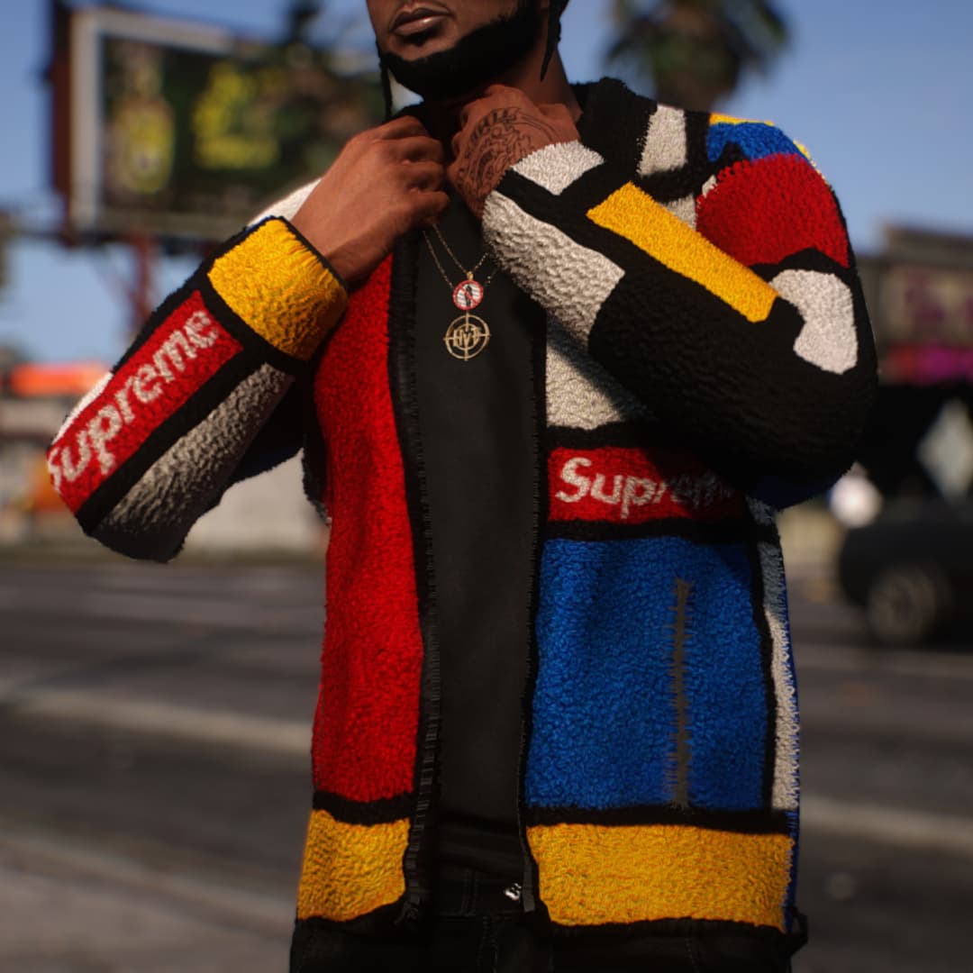 [PAID] Supreme Colorblock Sherpa Jacket by Krush [ADDON] - FiveM ...