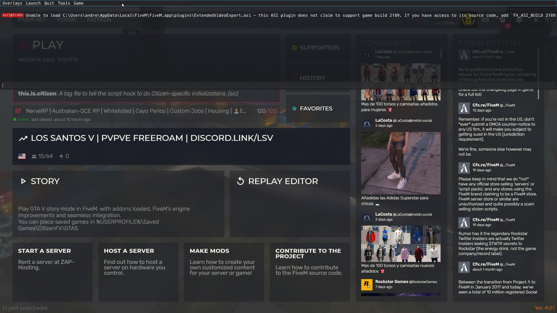 [How-to] Use Extended Video Export (EVE) | FiveM - Page 4 - Modding Tutorials - Cfx.re Community