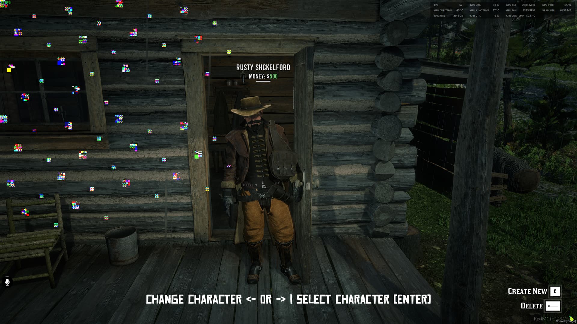 Visual corruption bug? - RedM Client Support - Cfx.re Community