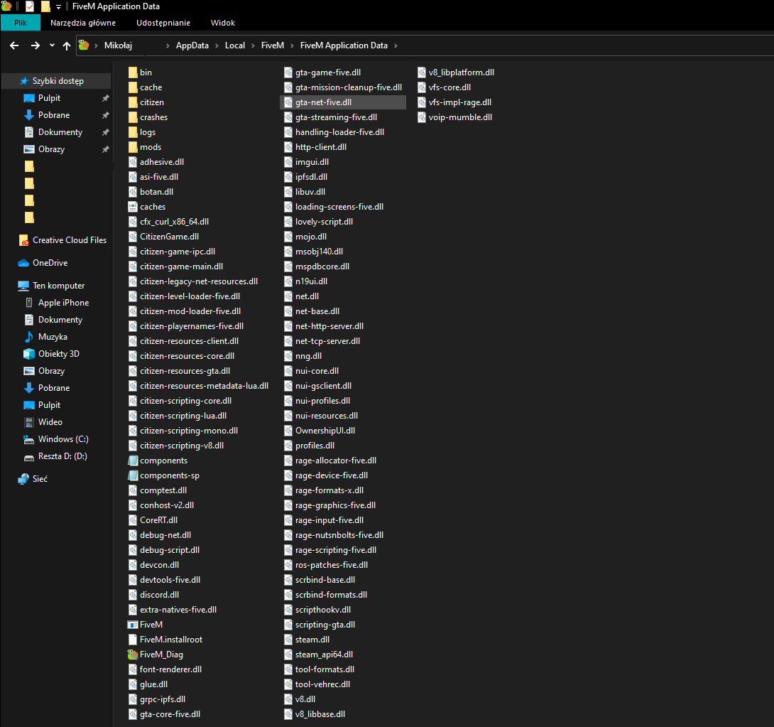 I cant Find CitizenFX.ini in FiveM Files (also fivem dont browse the ...