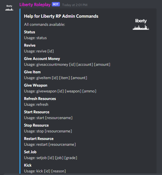 GitHub - Artnod-FiveM-Mods/FiveM-Discord-Bot: Simple Discord Bot ... GitHub - Artnod-FiveM-Mods/FiveM-Discord-Bot: Simple Discord Bot ...