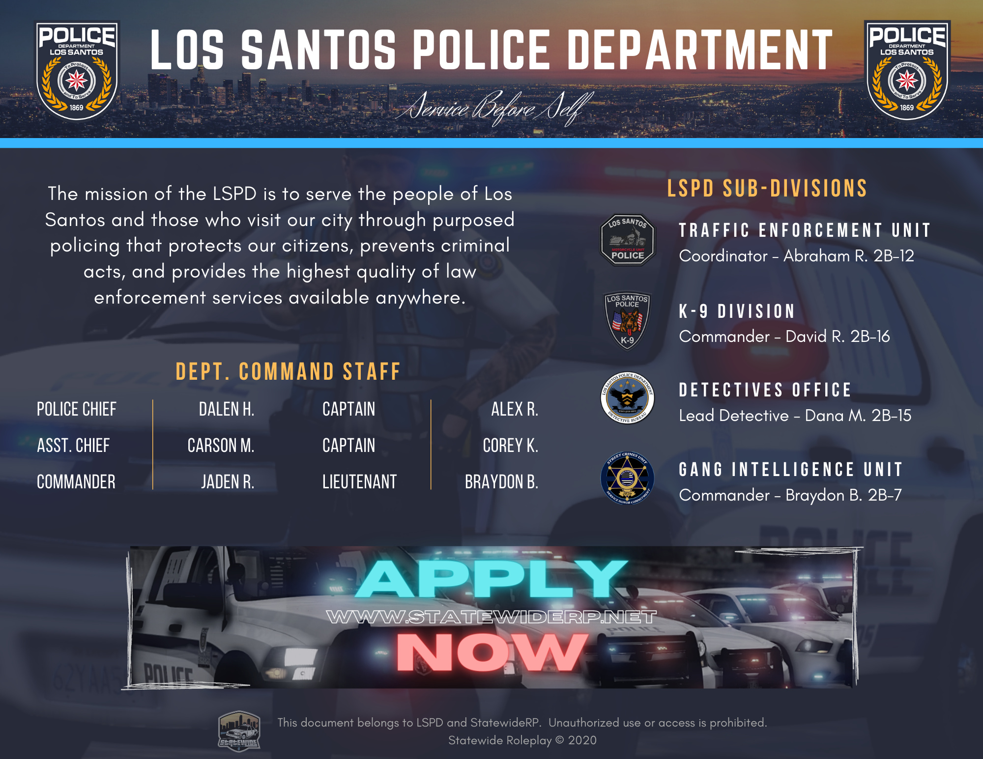 Statewide Roleplay | Whitelisted | Custom Assets | 15+ | Realism ...