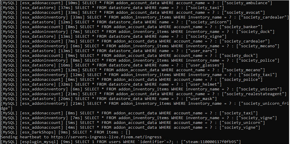 Mysql Error [help] - Resource Support - Cfx.re Community