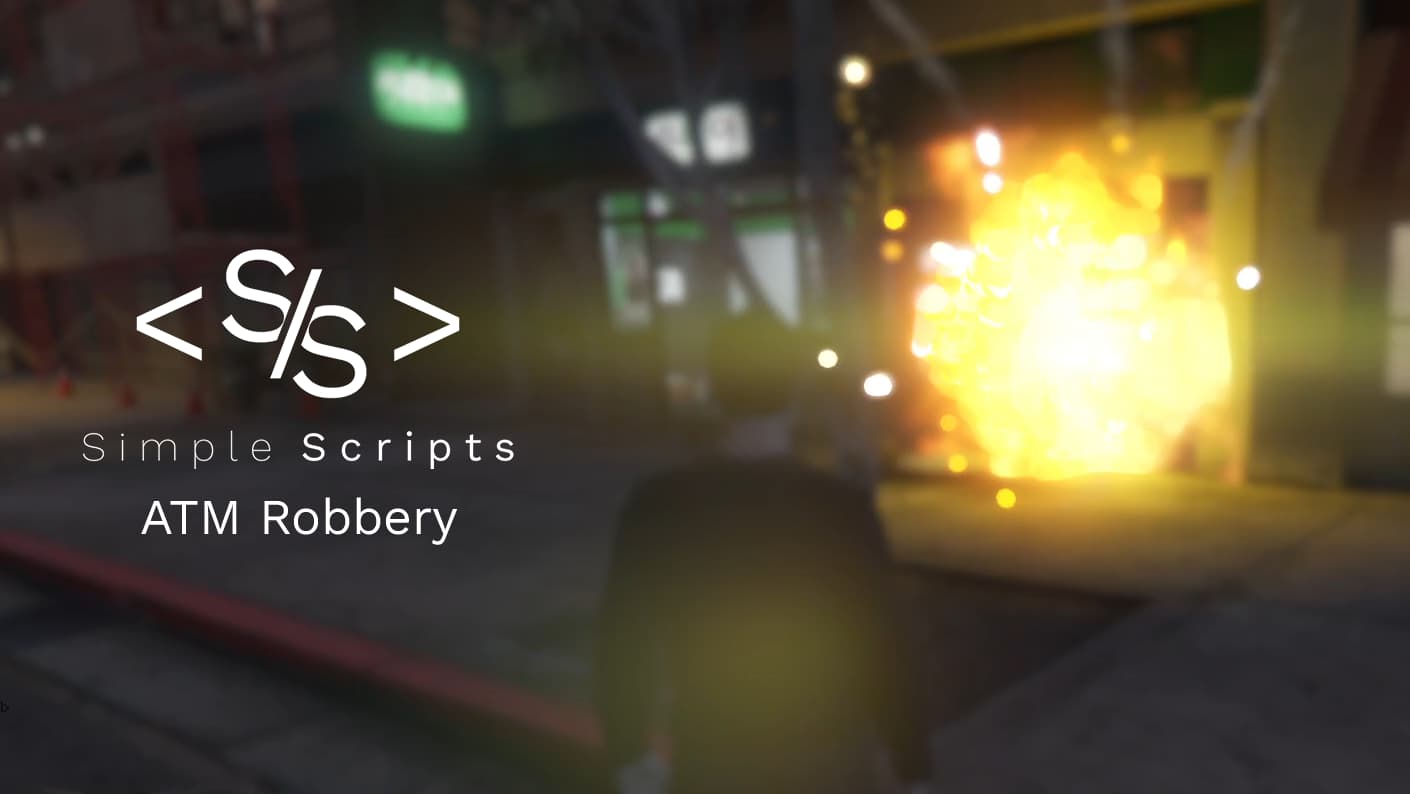 [paid] [esx] Atm Robbery Fivem Releases Cfx Re Community