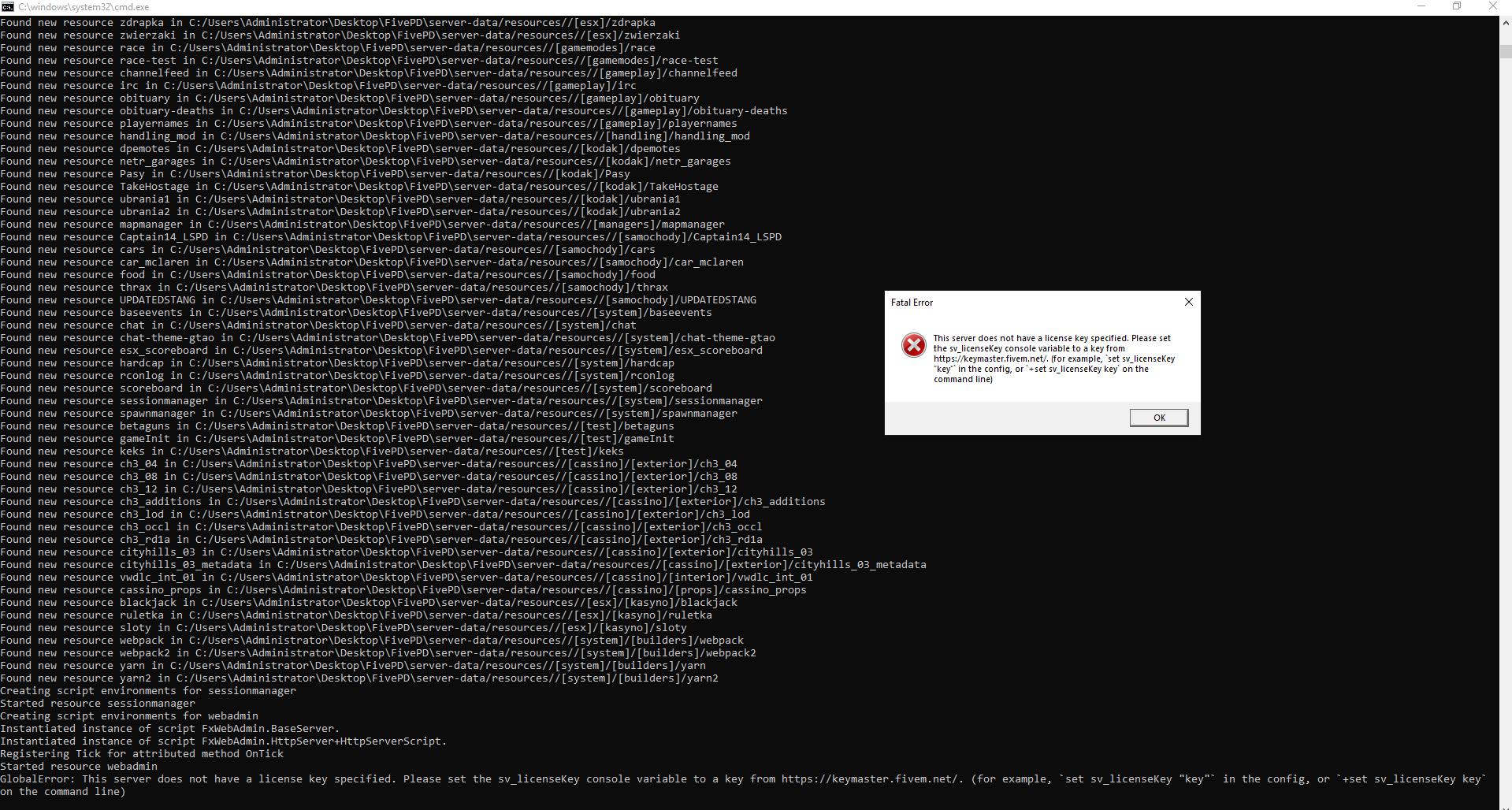 FiveM Keymaster Issue - Server Discussion - Cfx.re Community