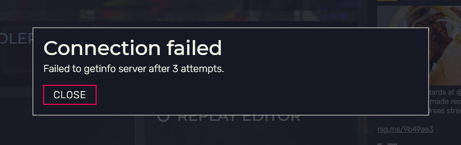 Failed to getinfo server after 3 attempts. Port Forwarded - Server Discussion - Cfx.re Community