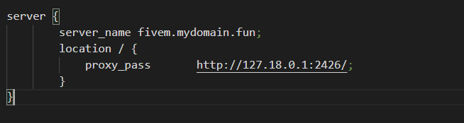 Nginx revers proxy cloudflare - Server Discussion - Cfx.re Community