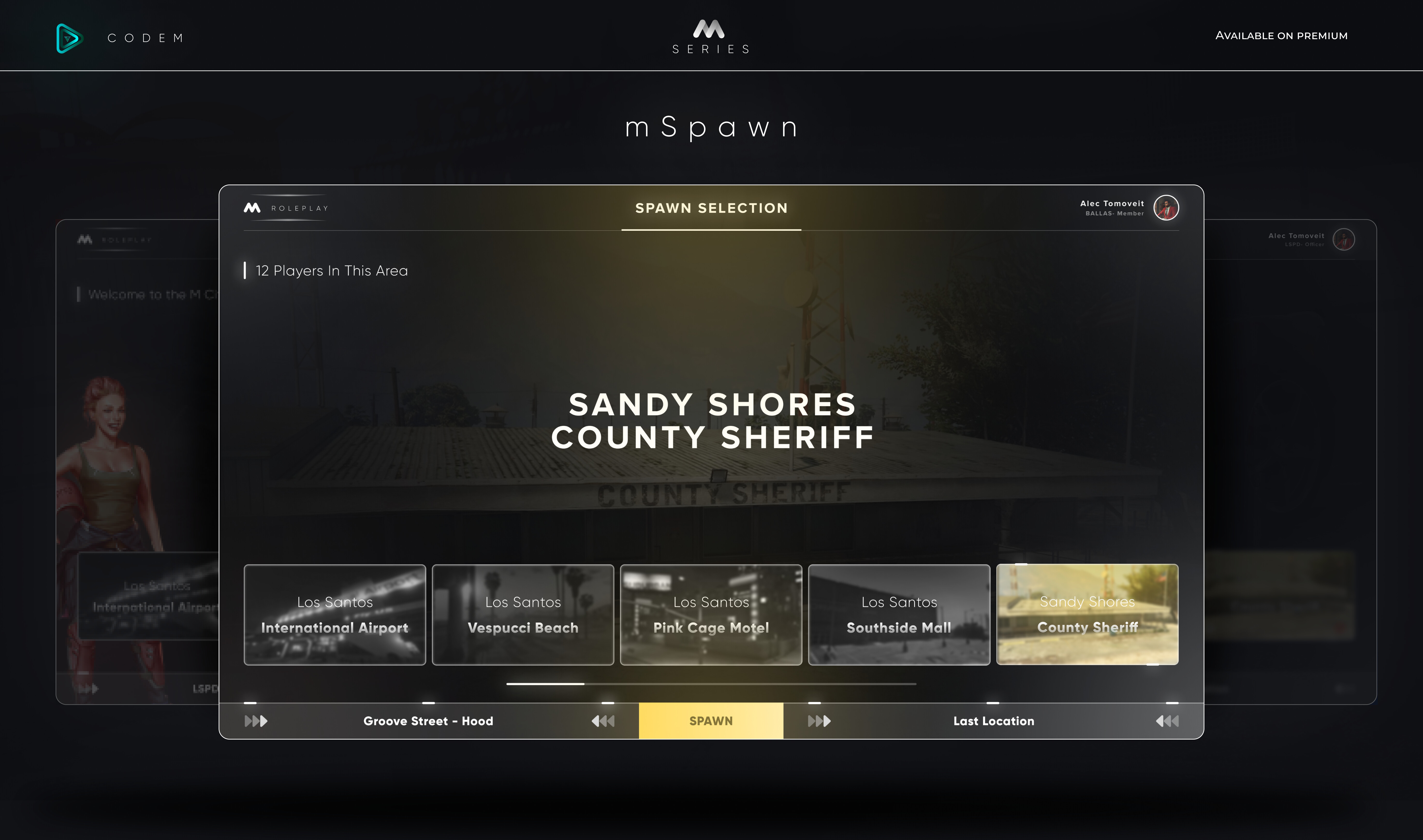 CodeM mSpawn ( Advanced Spawn Selection ) - FiveM Releases - Cfx.re Community
