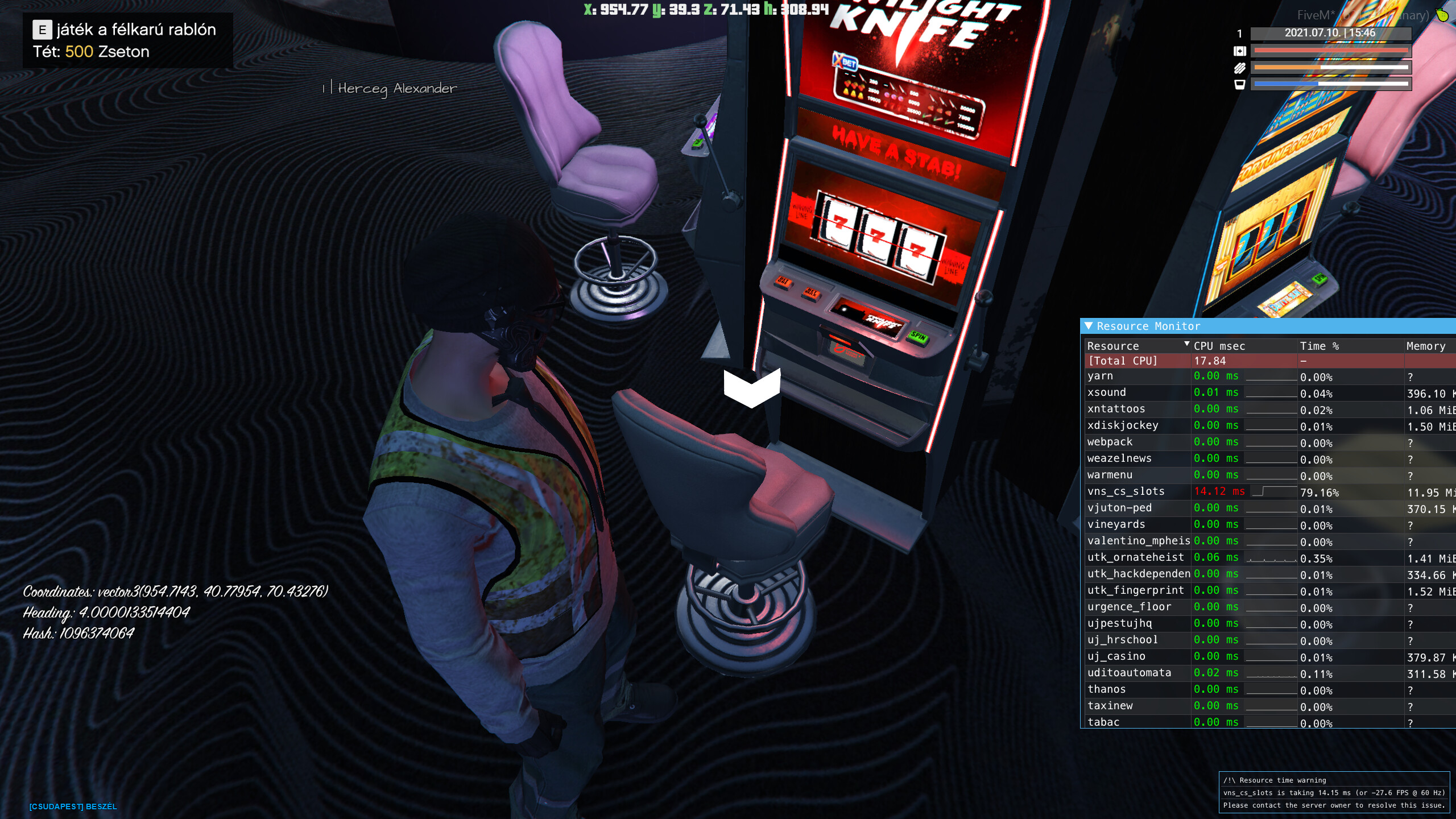 [ESX] [QB] Casino Slots Machine (with sounds) - Page 2 - FiveM Releases ...