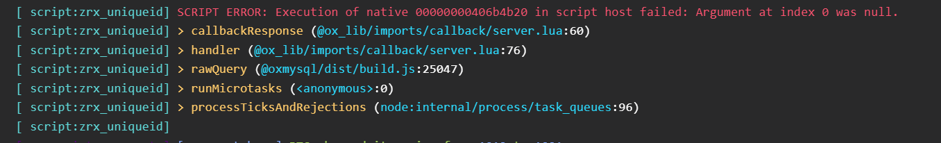 [FREE] [ESX] [ZRX] UniqueID - Page 2 - Releases - Cfx.re Community