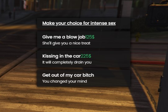 [esx Qbcore Open Source] Prostitutes Sex And Blowjob Stress Reduce