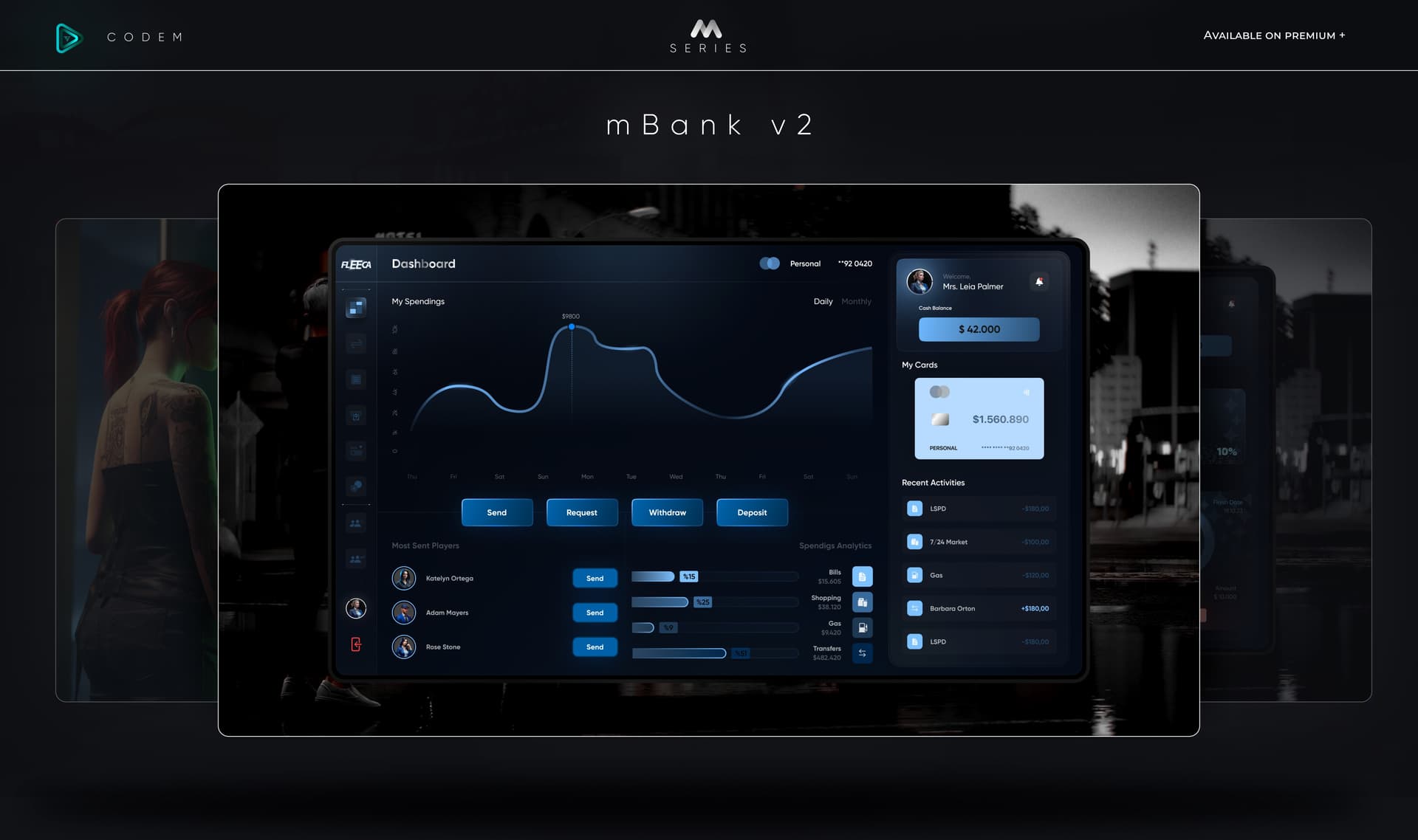 CodeM mBankV2 ( Advanced Banking System ) - FiveM Search