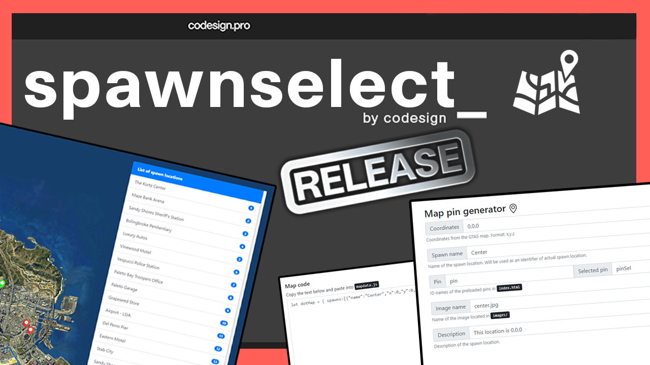[PAID] Codesign Spawn selector - Releases - Cfx.re Community