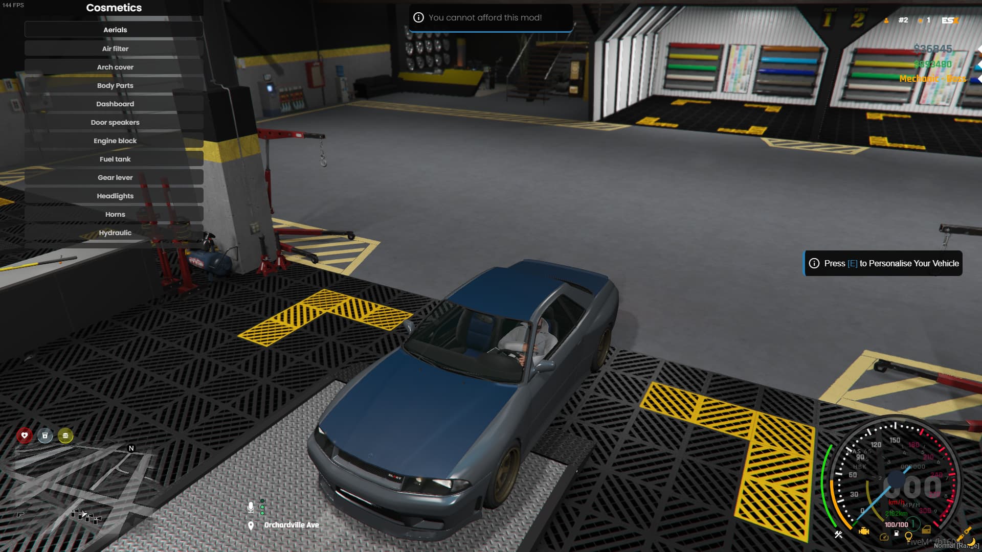 [HELP] Can someone help with LS CUSTOMS cannot aford this mode PROBLEM! - Discussion - Cfx.re ...