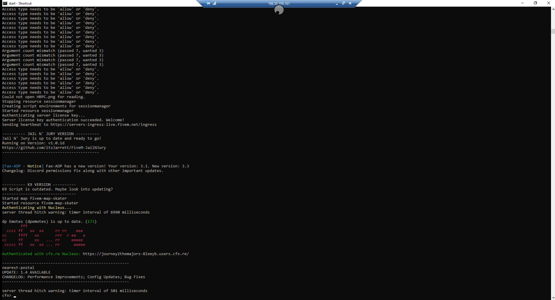 Query error? - Server Discussion - Cfx.re Community
