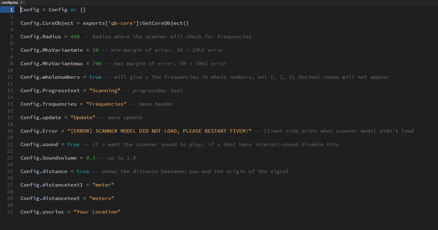 Rf scanner [qbcore] - Releases - Cfx.re Community