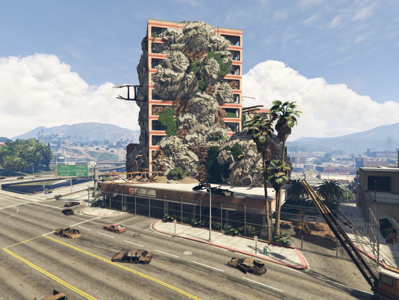 PillBox Ext Destroy / Pillbox détruit extérieur Post Apo - FiveM ...