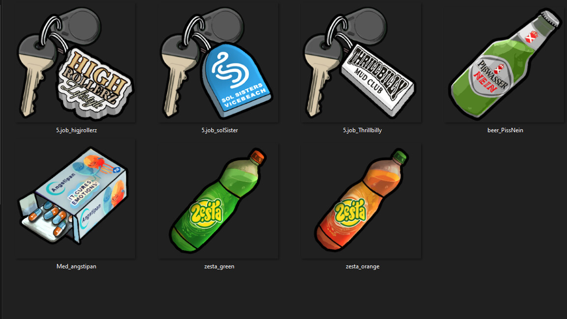 Official OX & QB inventory image (5000 HQ Draw Items icons) - Page 3 ...