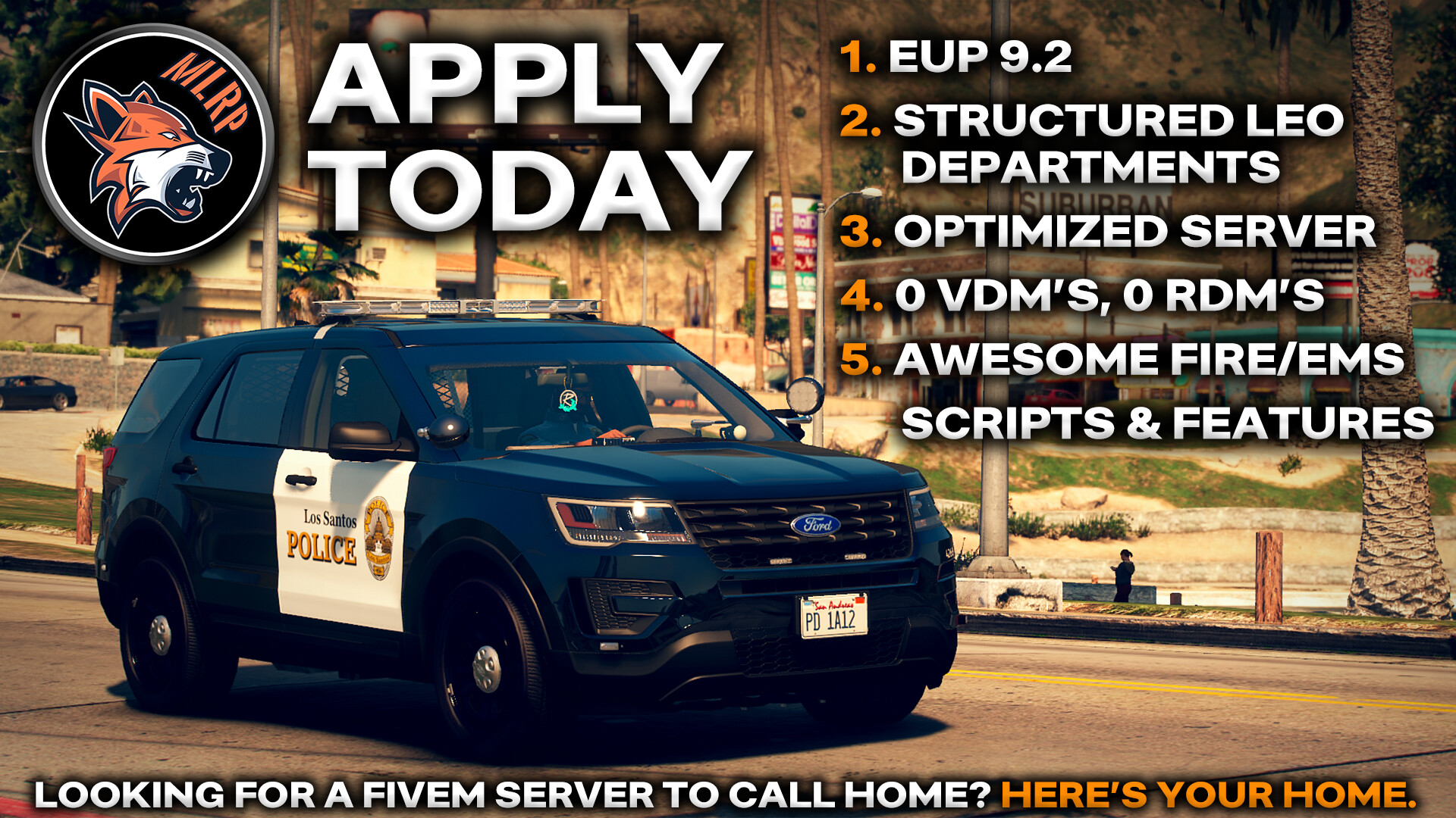 🦊 Major League Roleplay | Whitelisted | Professional & Realistic RP ...