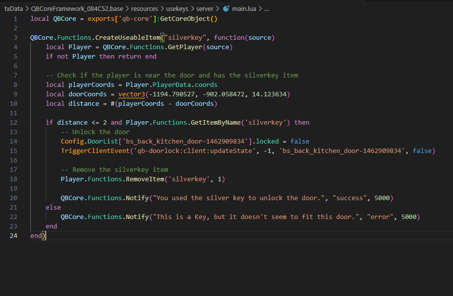 Getting an error with qb-inventory when I use an item - QBCore - Cfx.re Community