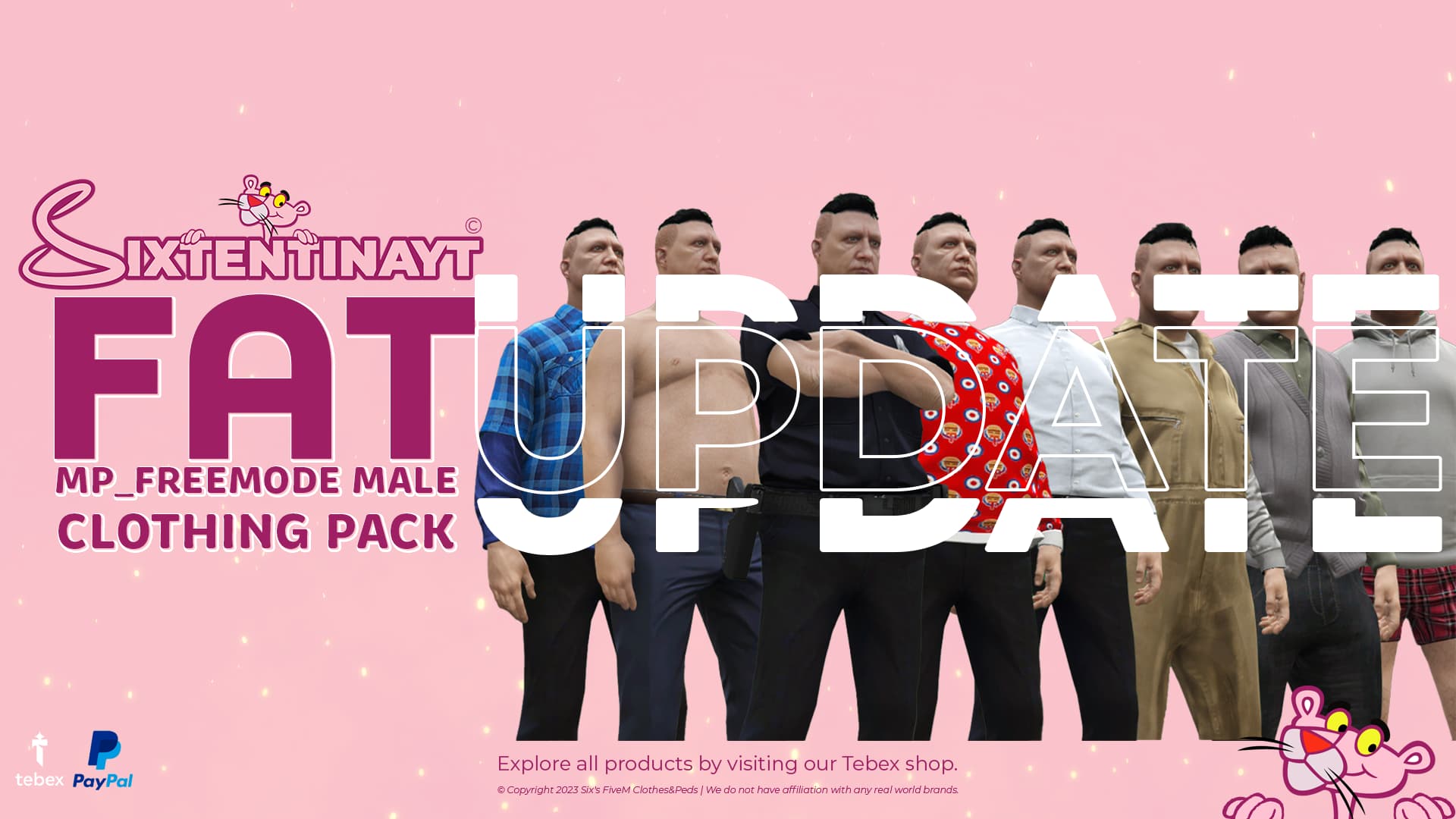 Male& Female Fat Pack [UPDATE 3] - FiveM Releases - Cfx.re Community