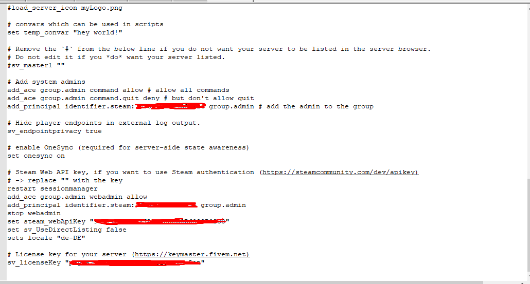 Server doesn't continue to load - Server Discussion - Cfx.re Community