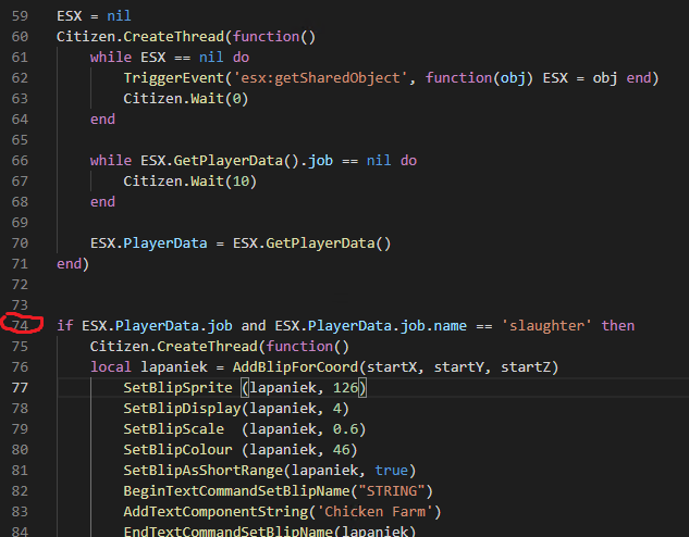 Trying To Check Players Job And Getting Attempt To Index A Nil Value