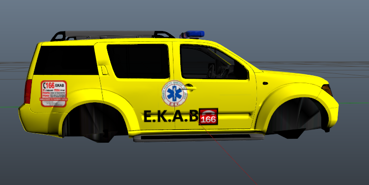 Greek EMS Nissan Pathfinder - ES/ESX - Cfx.re Community