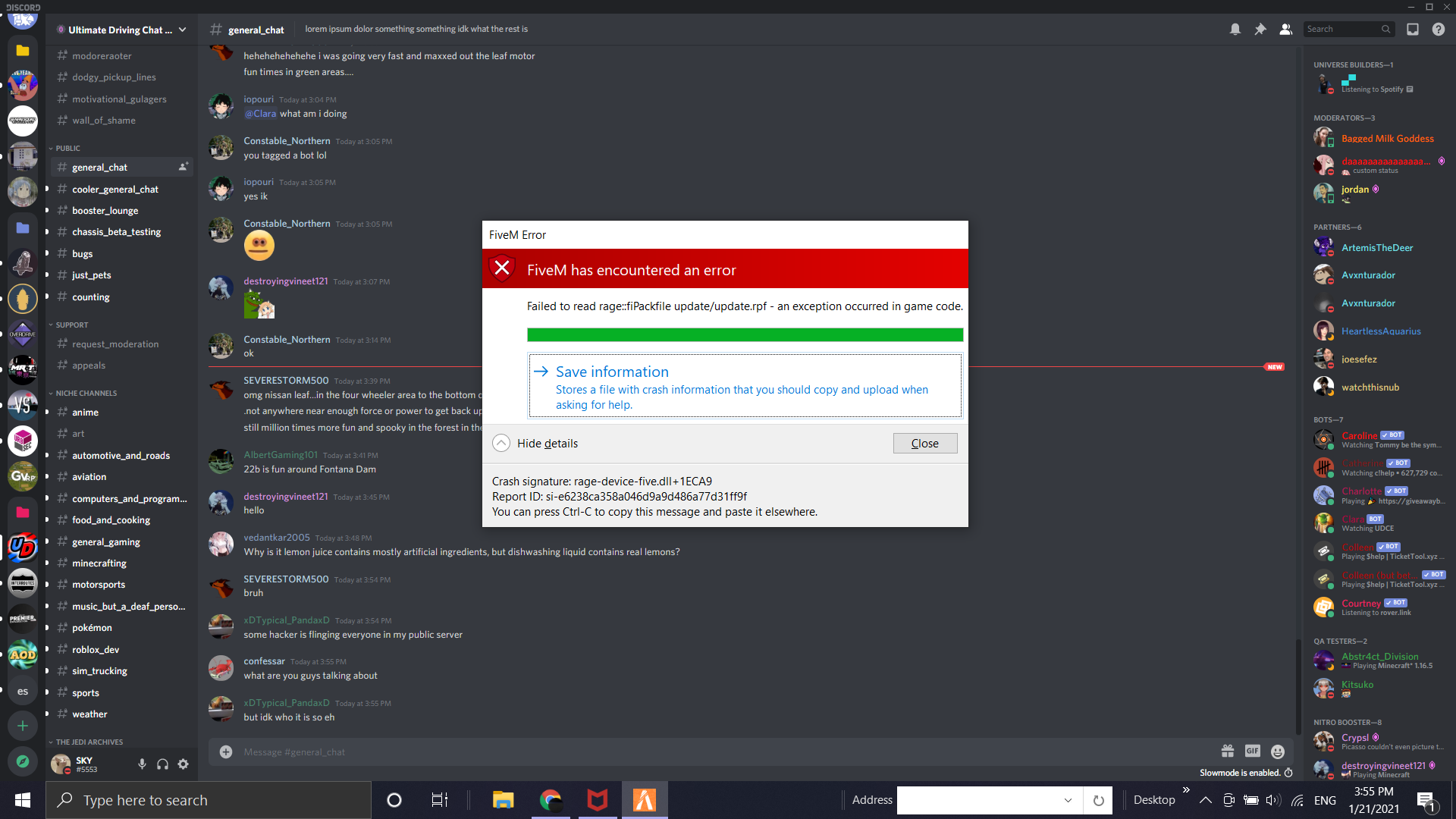 First time FiveM startup issue - FiveM Client Support - Cfx.re Community