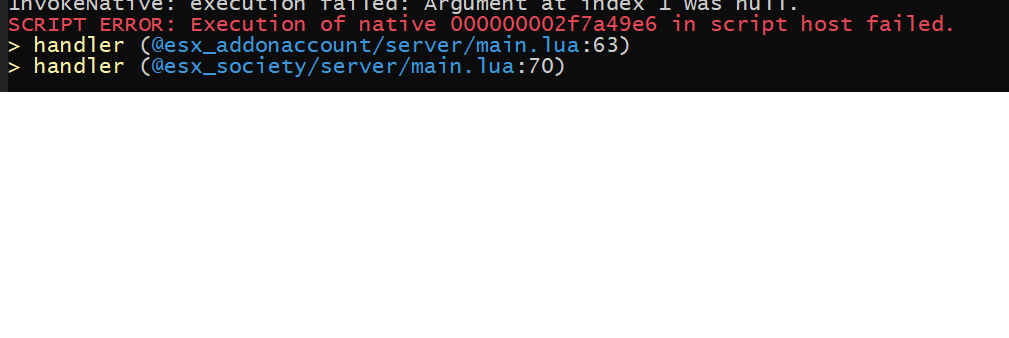 [Help] Boss Menu withdraw and Deposit Error - ES/ESX - Cfx.re Community