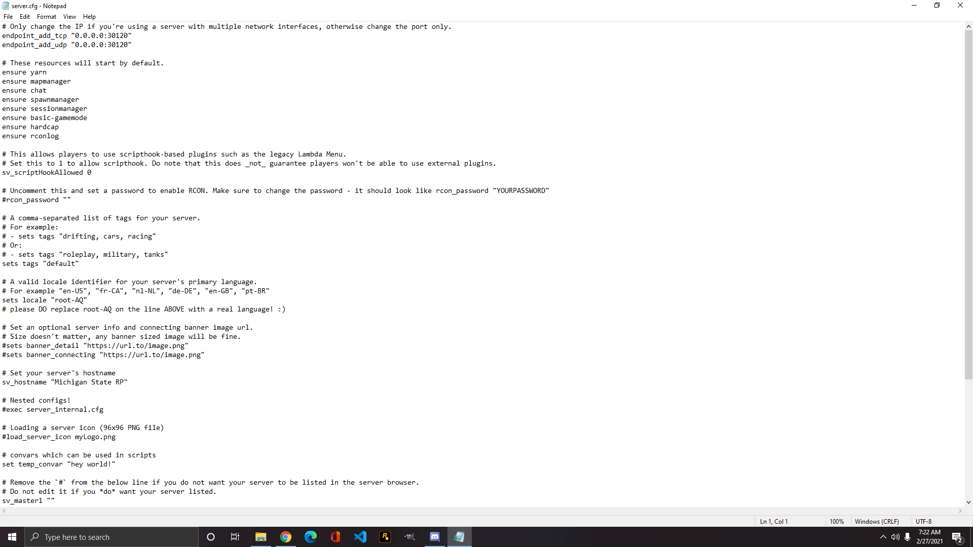 FiveM default chat resource not loading in game - FiveM Client Support - Cfx.re Community