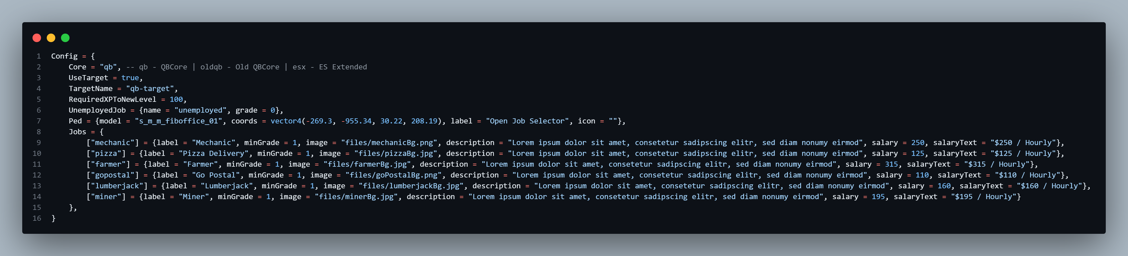 Job Selection | Level, Bonus System - FiveM Releases - Cfx.re Community