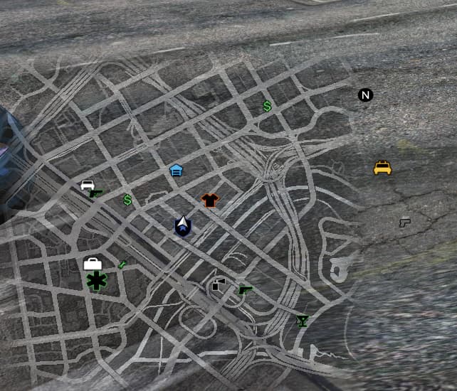 🗺️ Core Hud - Oval radar/map, Clean design, Use stress or voice or id ...