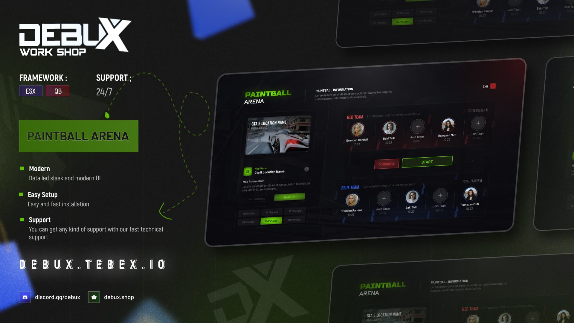 [PAID][ESX/QB] Paintball Script - FiveM Releases - Cfx.re Community