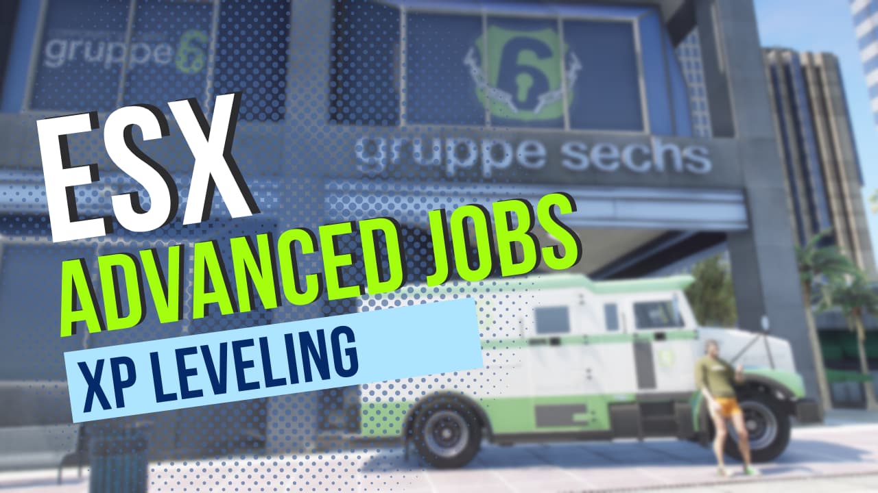 [ESX] [PAID] Advanced Starter Jobs Pack (XP Leveling System) - FiveM Releases - Cfx.re Community