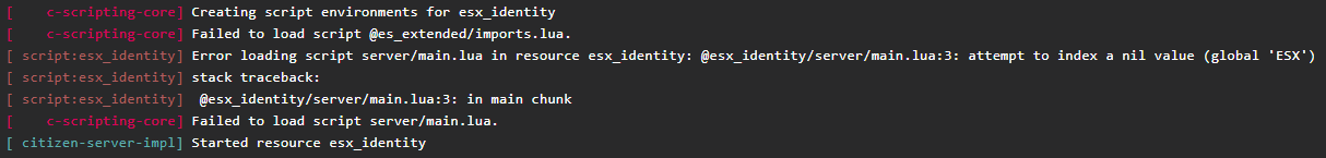 Monitor resource break esx_identity - Resource Support - Cfx.re Community