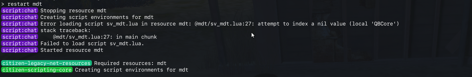 Attempt To Index A Nil Value Global Qbcore Page 3 Qbcore Cfxre Community