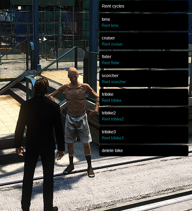[Free] bike spawn for esx using bt-target and nh-contextmenu - FiveM Releases - Cfx.re Community