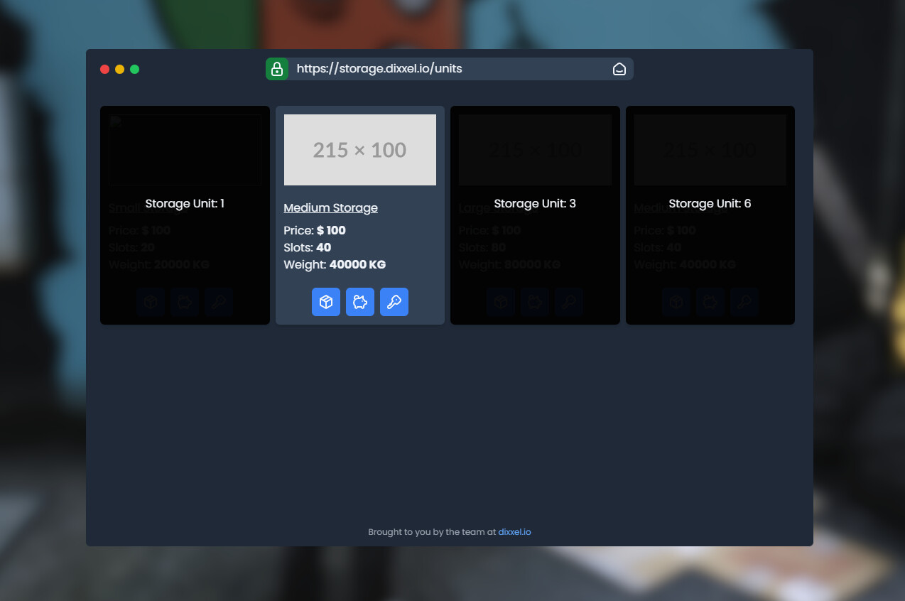 [PAID] dixxel storage - FiveM Releases - Cfx.re Community