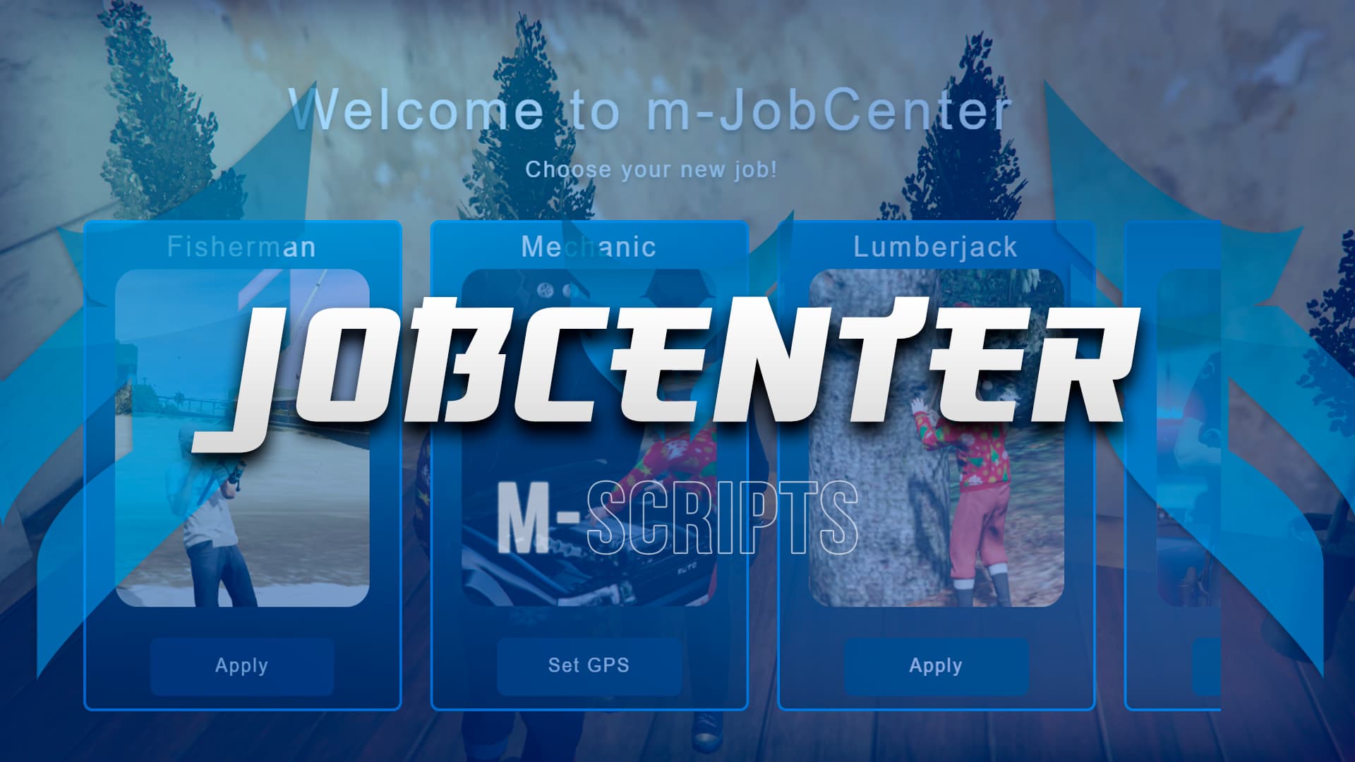[PAID] [QB/ESX] - m-JobCenter - Multiple Jobs - Webhooks and more ...