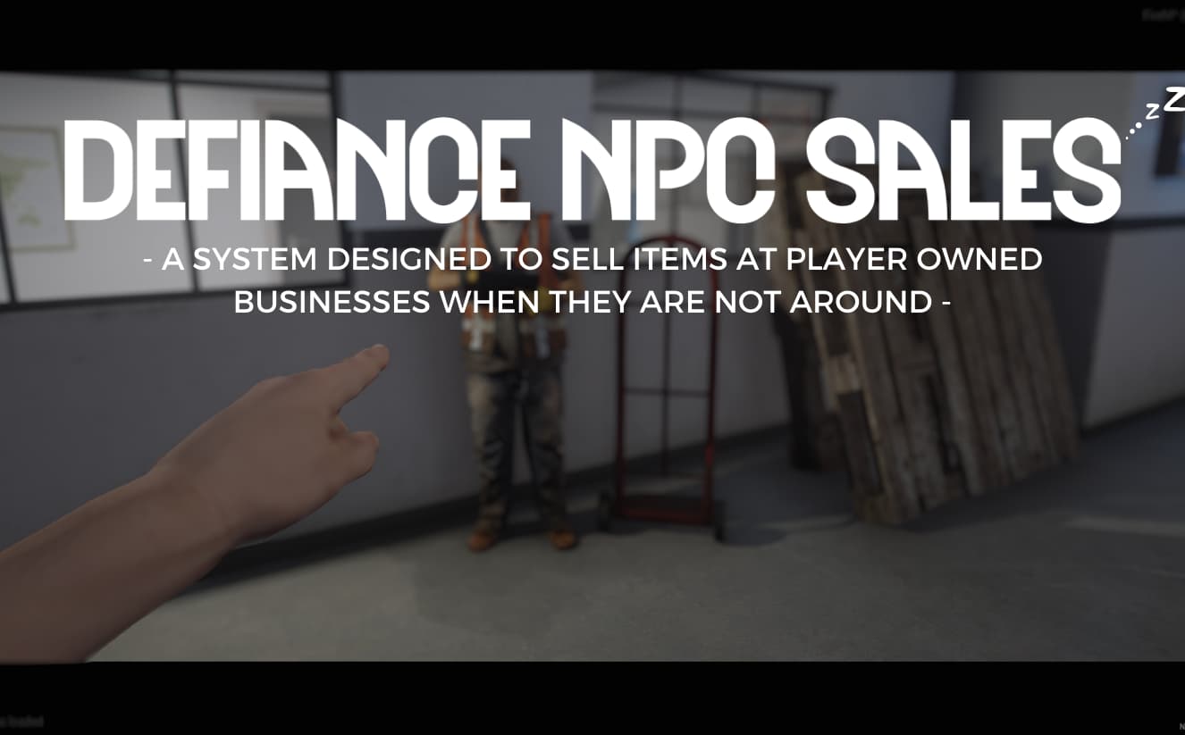 [QB][PAID] - NPC Sales for Player Owned Businesses - FiveM Releases ...