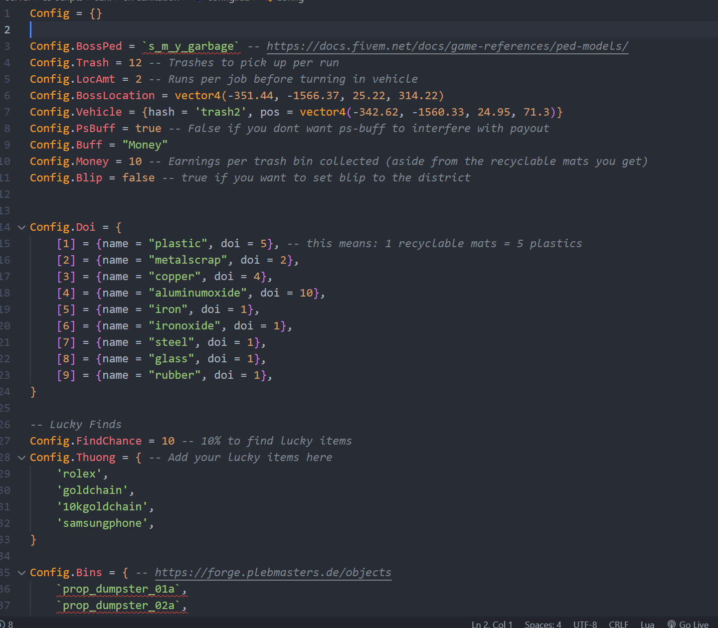 NoPixel Inspired Group Sanitation/Garbage Job v2.0 - FiveM Releases ...