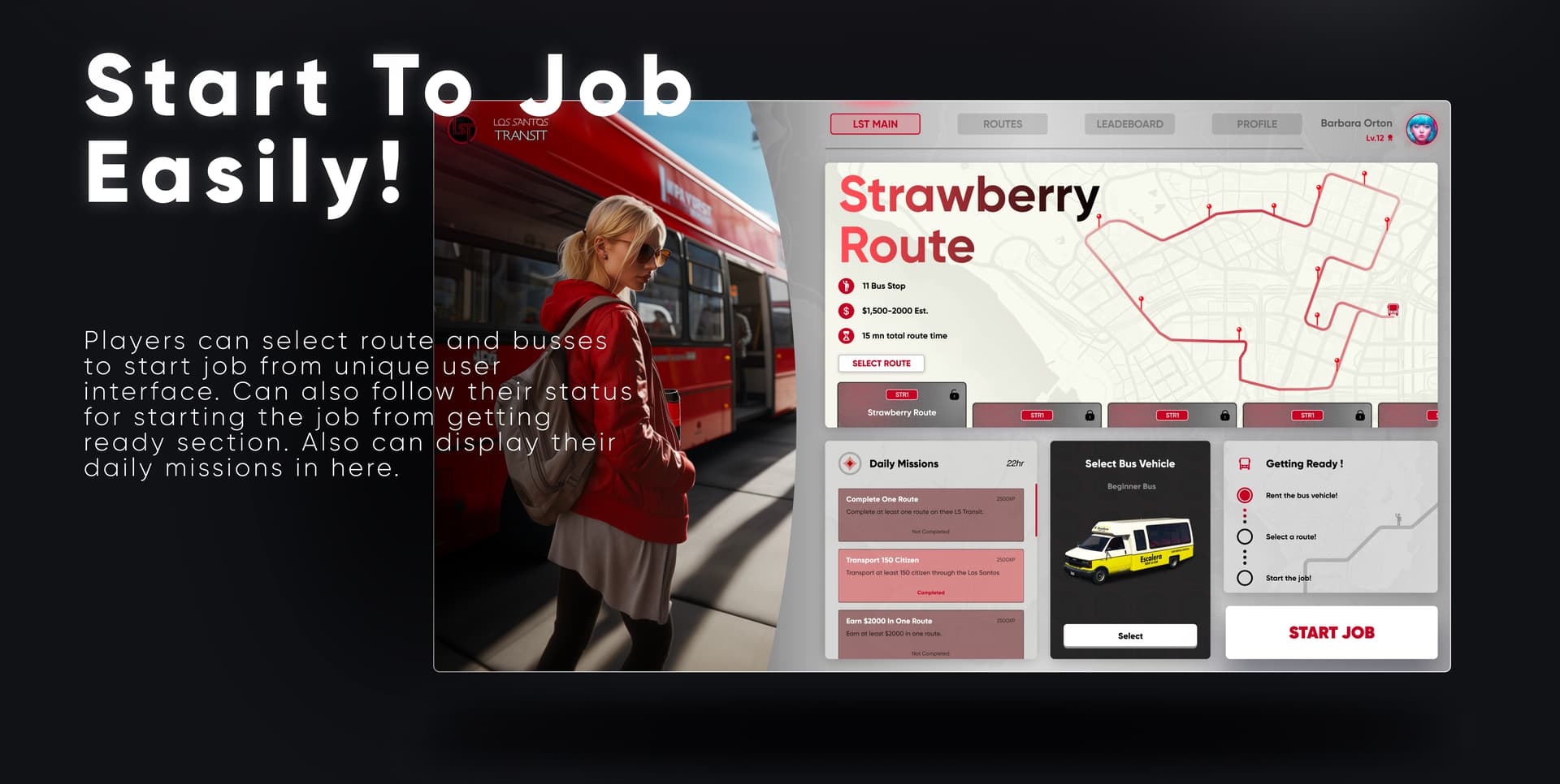 CodeM mLSTransit ( Advanced Bus Job ) ESX QB - FiveM Releases - Cfx.re ...