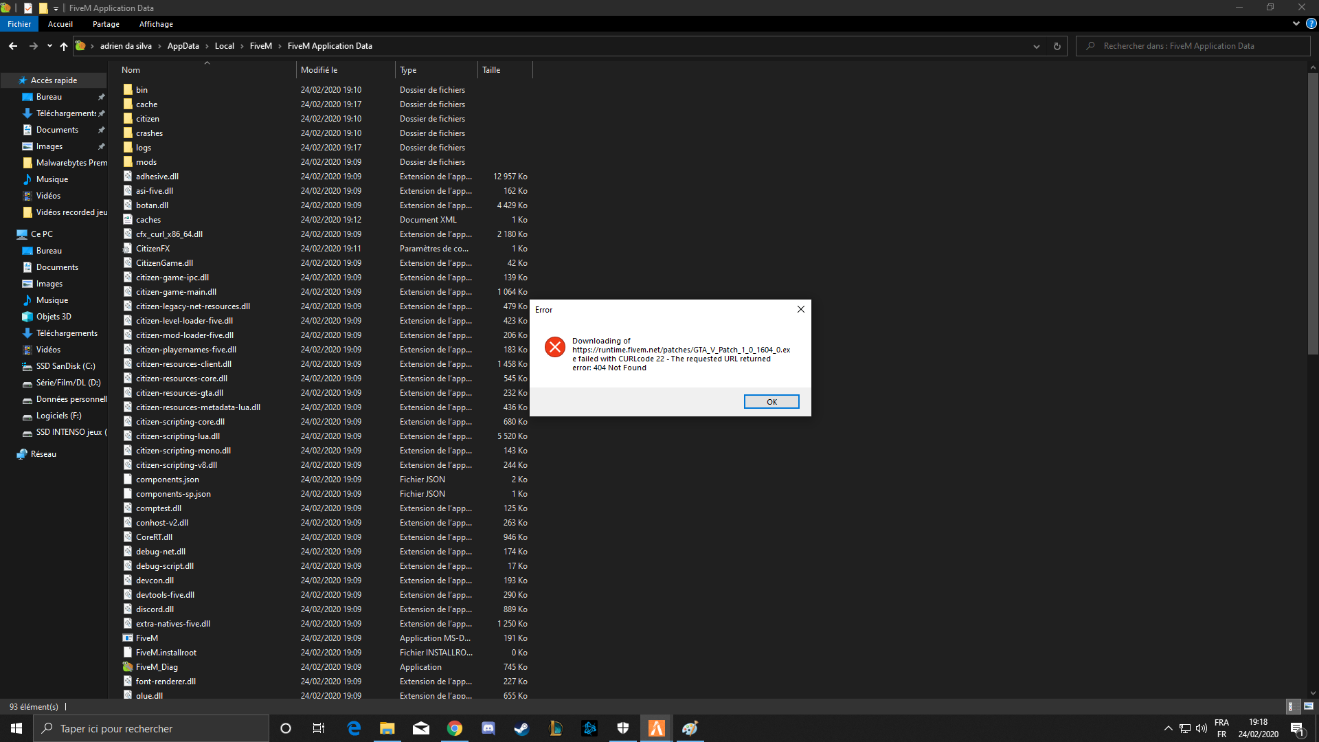 Error fivem client not showing up! **FIXED!: TRY TO CLOSE STEAM, OPEN ...