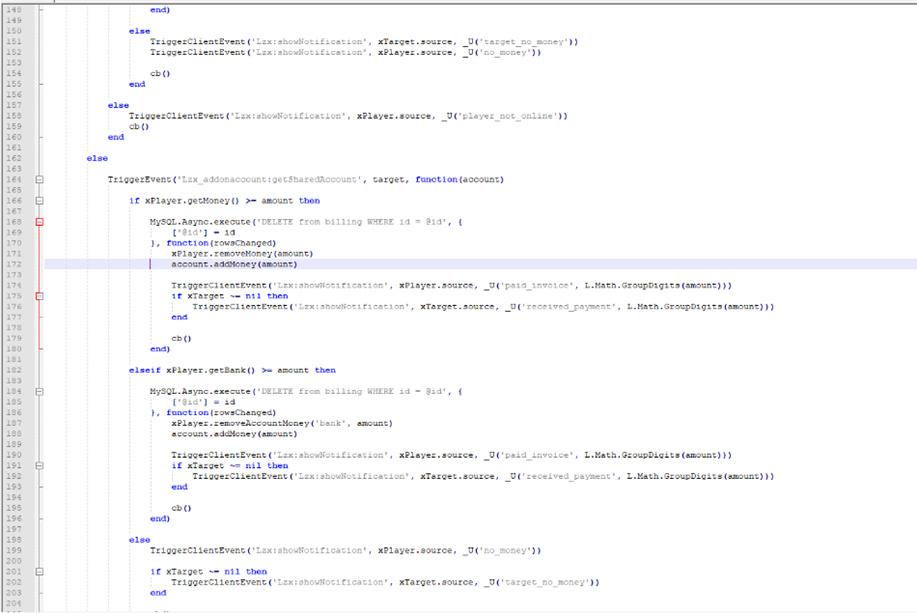 ESX_Billing invoice not received Error - ES/ESX - Cfx.re Community