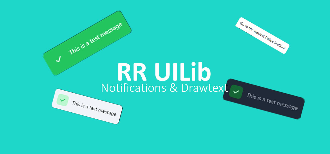 [FREE] [STANDALONE] RR UILib - The UI framework for your fivem server (Discontinued) - FiveM ...