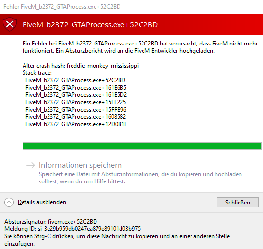 FiveM crash constantly - FiveM Client Support - Cfx.re Community