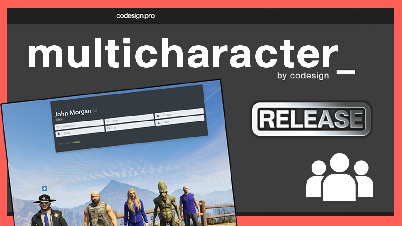 [PAID] Codesign Multicharacter - Releases - Cfx.re Community