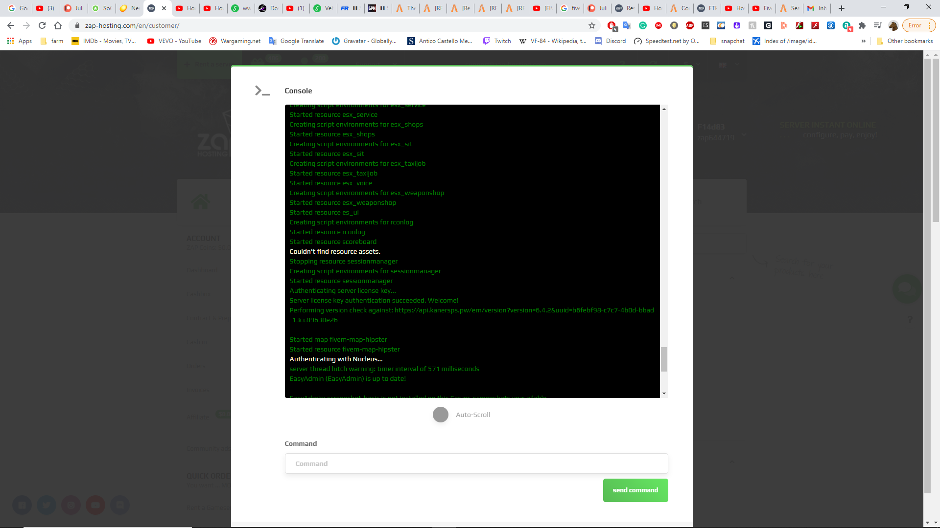Couldnt find resource assets - Discussion - Cfx.re Community