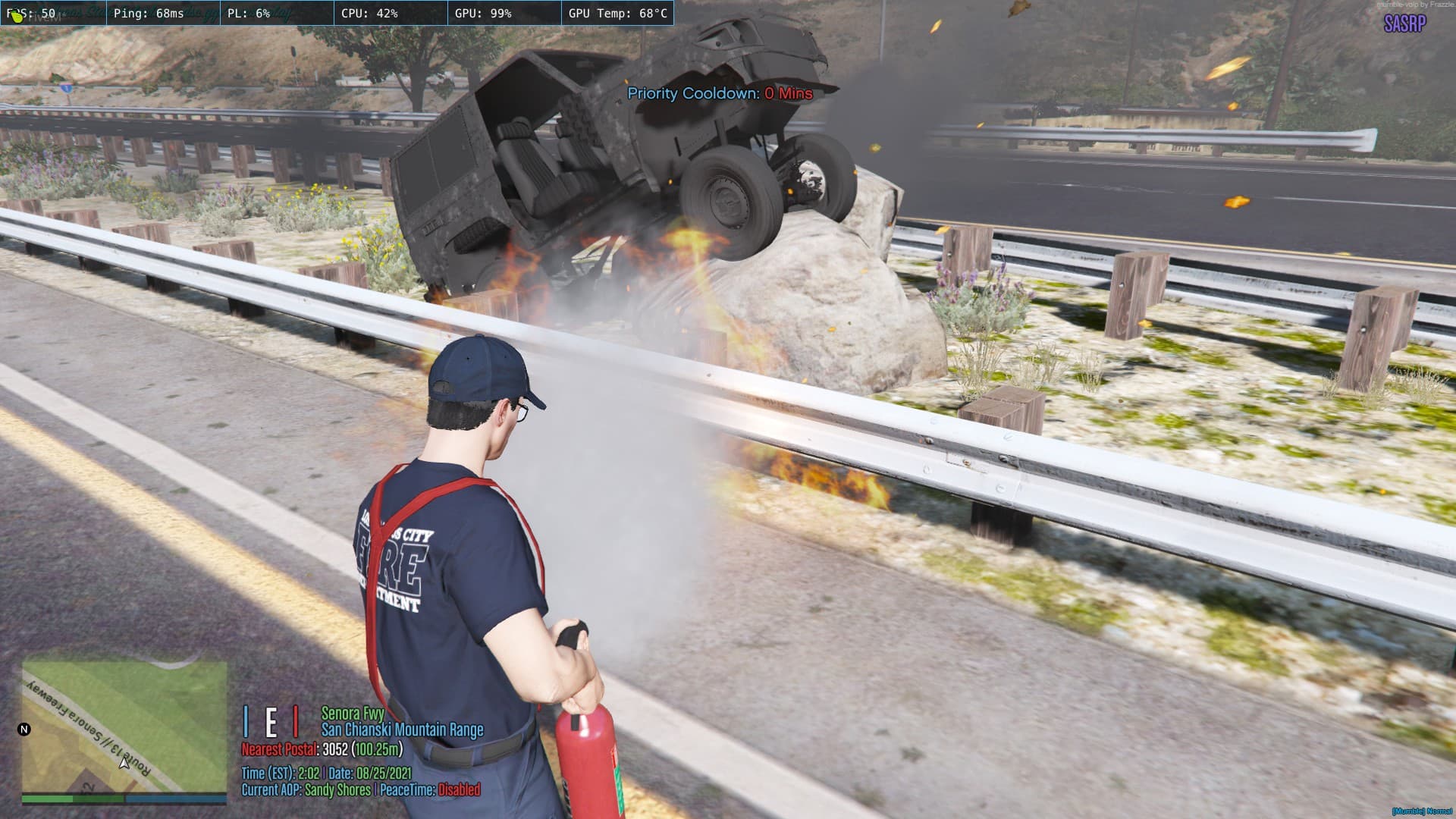 San Andreas State RP SASRP Roleplay Server NON ESX VMENU - Server ...